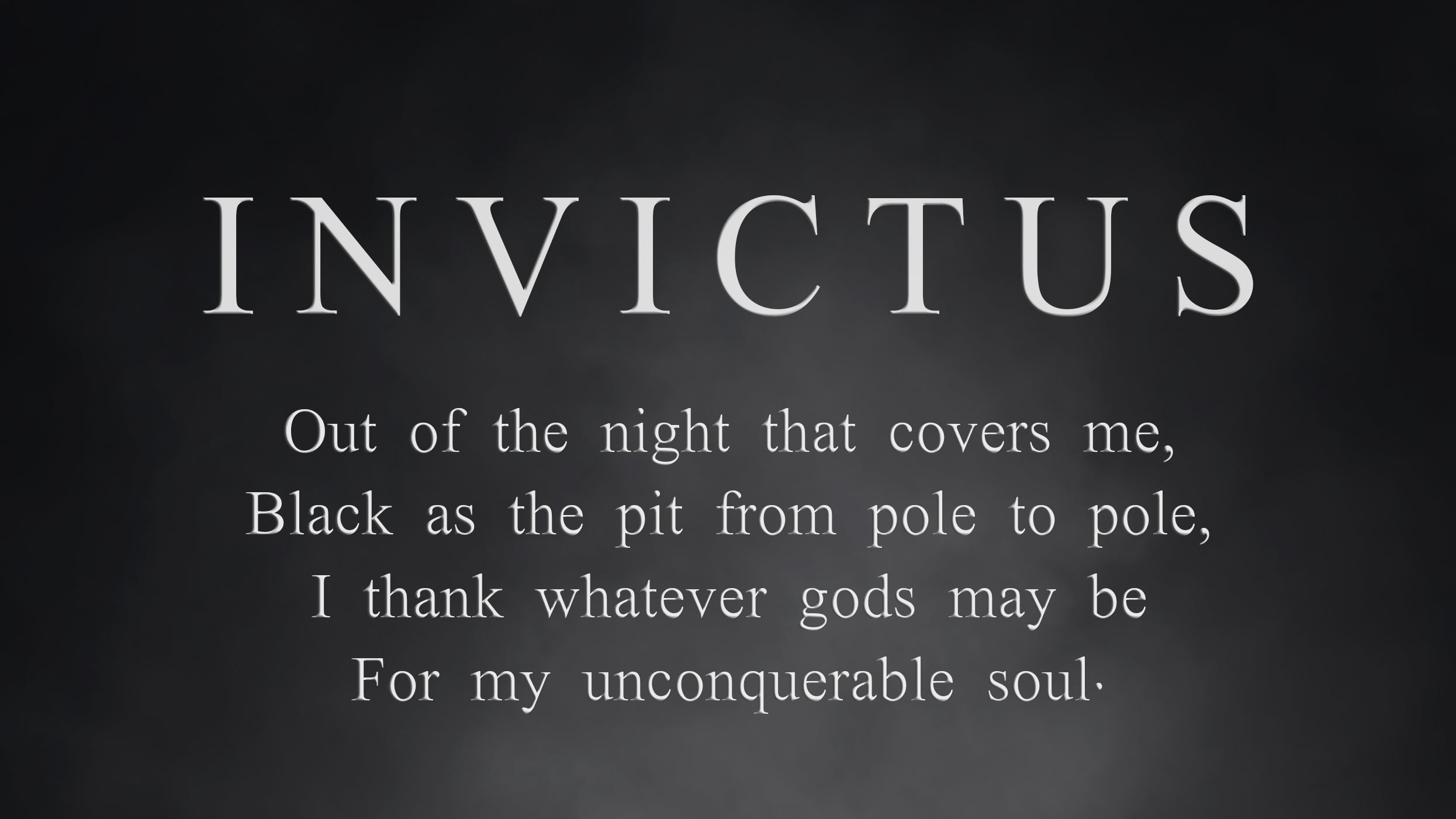 INVICTUS – La galerie de l'Amour